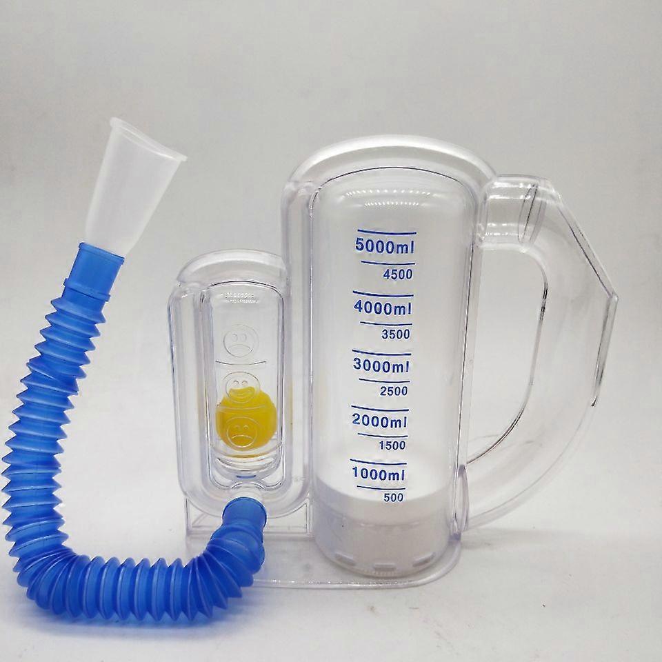 Inspiratory Exerciser, 5000ml Apparatus Vital Capacity Breathing ...