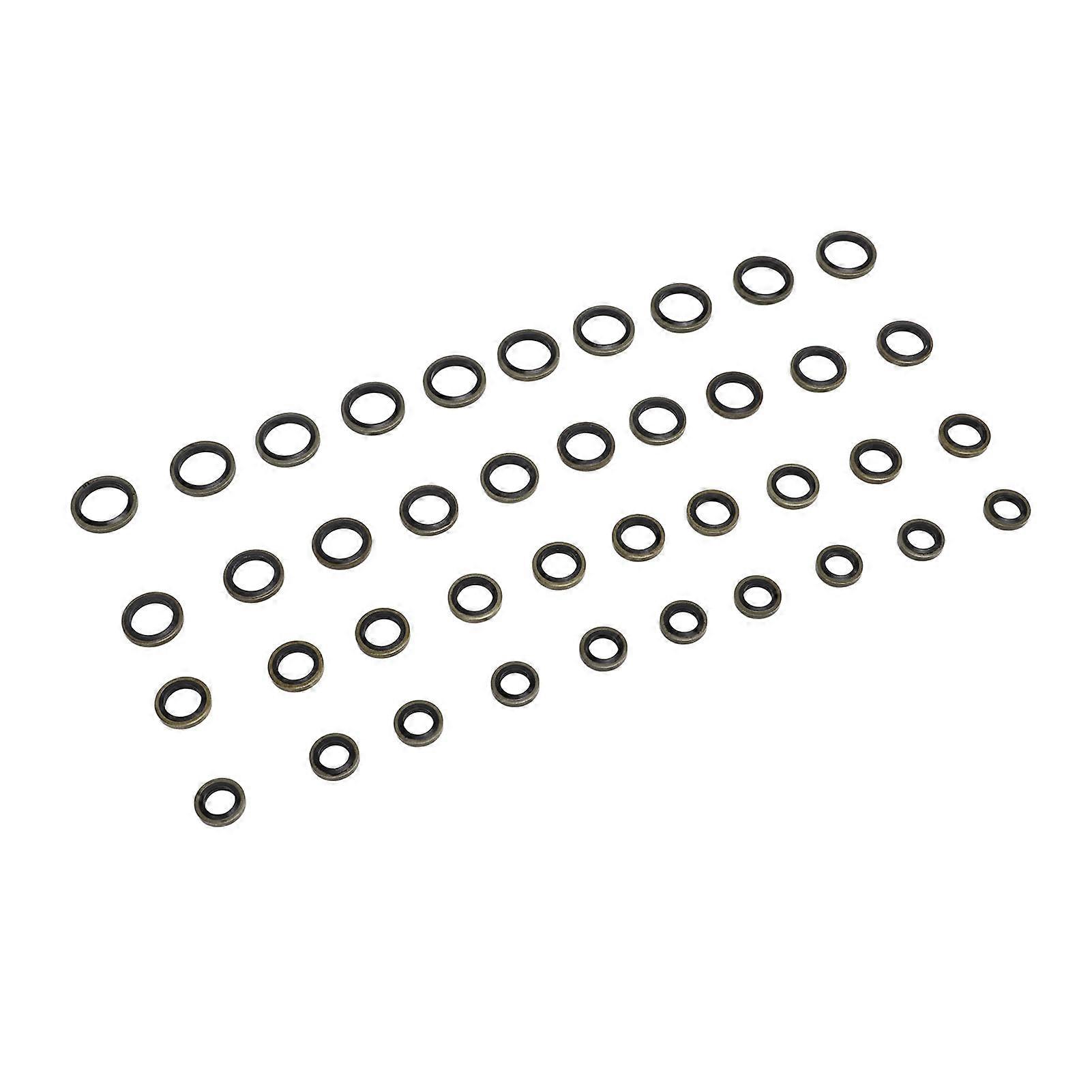 40 Pcs Banjo Bolt Fuel Sealing Washers 3918188 8mm 10mm 12mm 14mm Fuel ...