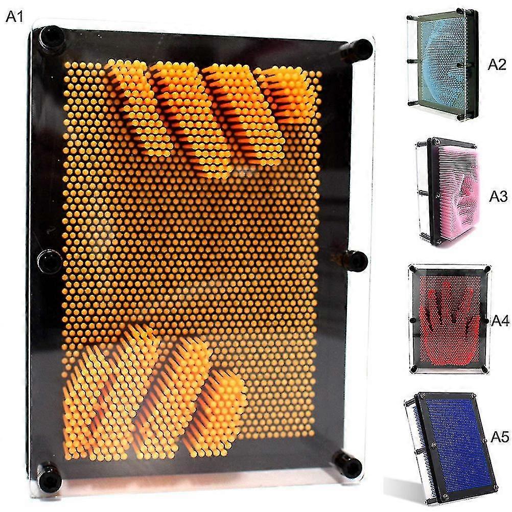 3d Clone Pin Art Sculpture Needle Stereo Hand Model Board Home Office ...