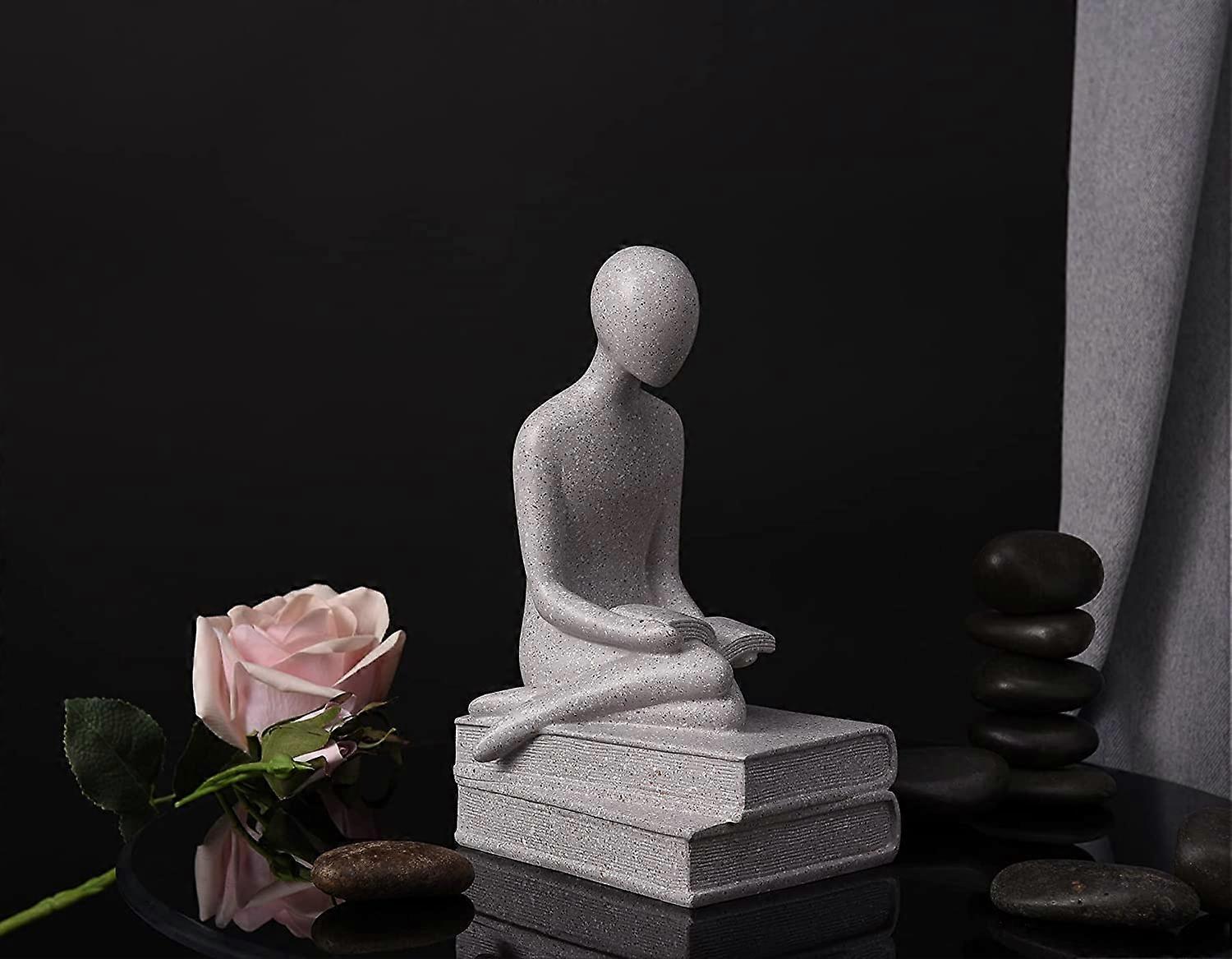 Modern and Simple Resin Statues, Creative Abstract Figurine Sculptures ...