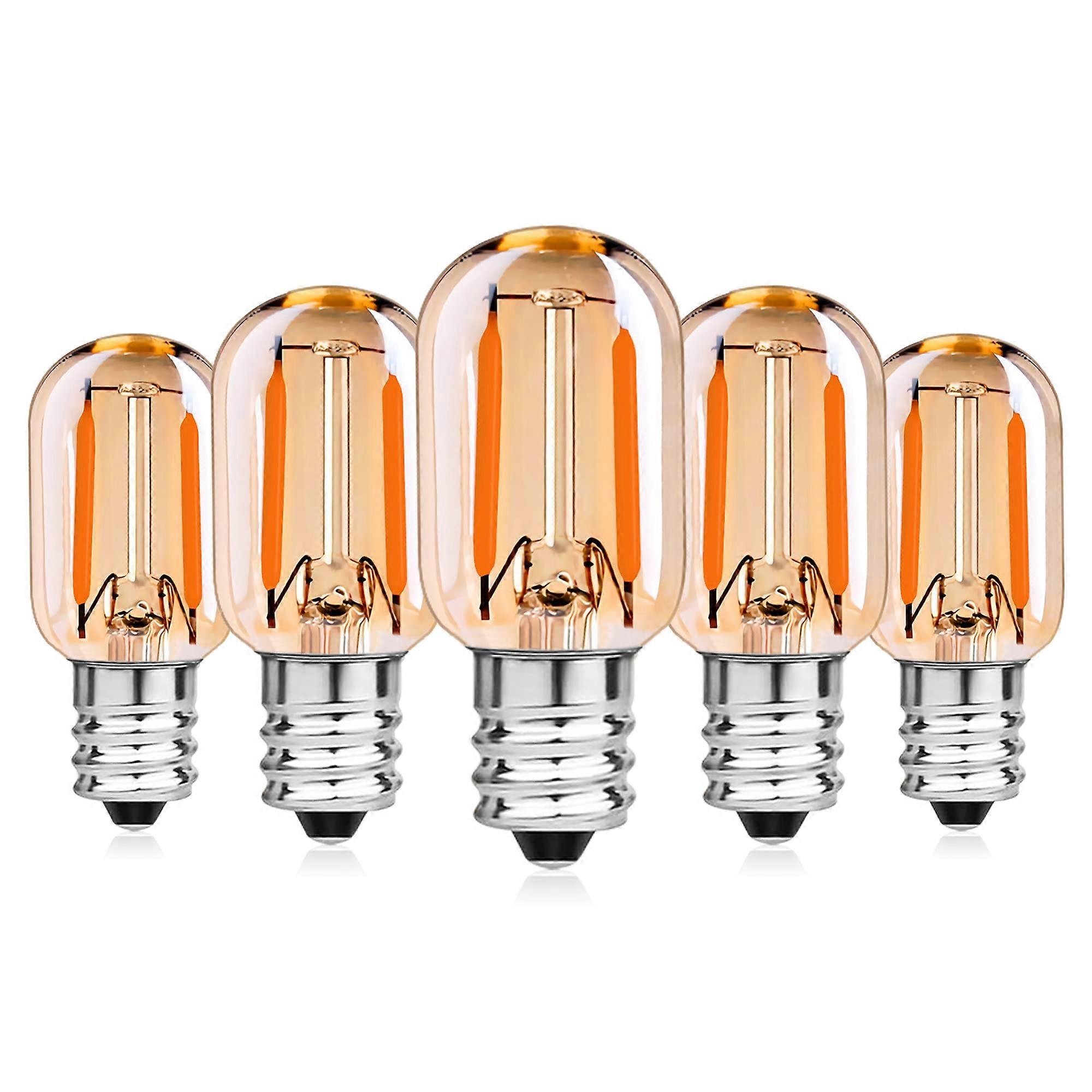 1W E14 T22 LED Filament Candelabra Bulbs-Ultra Warm White 2200K-10 Watt Equivalent 100 Lumen-Non ...