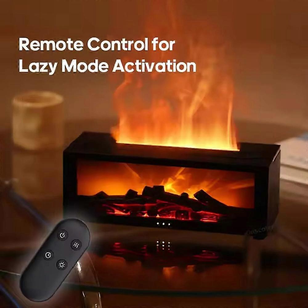 My Mini Fireplace Diffuser for Essential Oils,Flame Aroma Humidifier ...