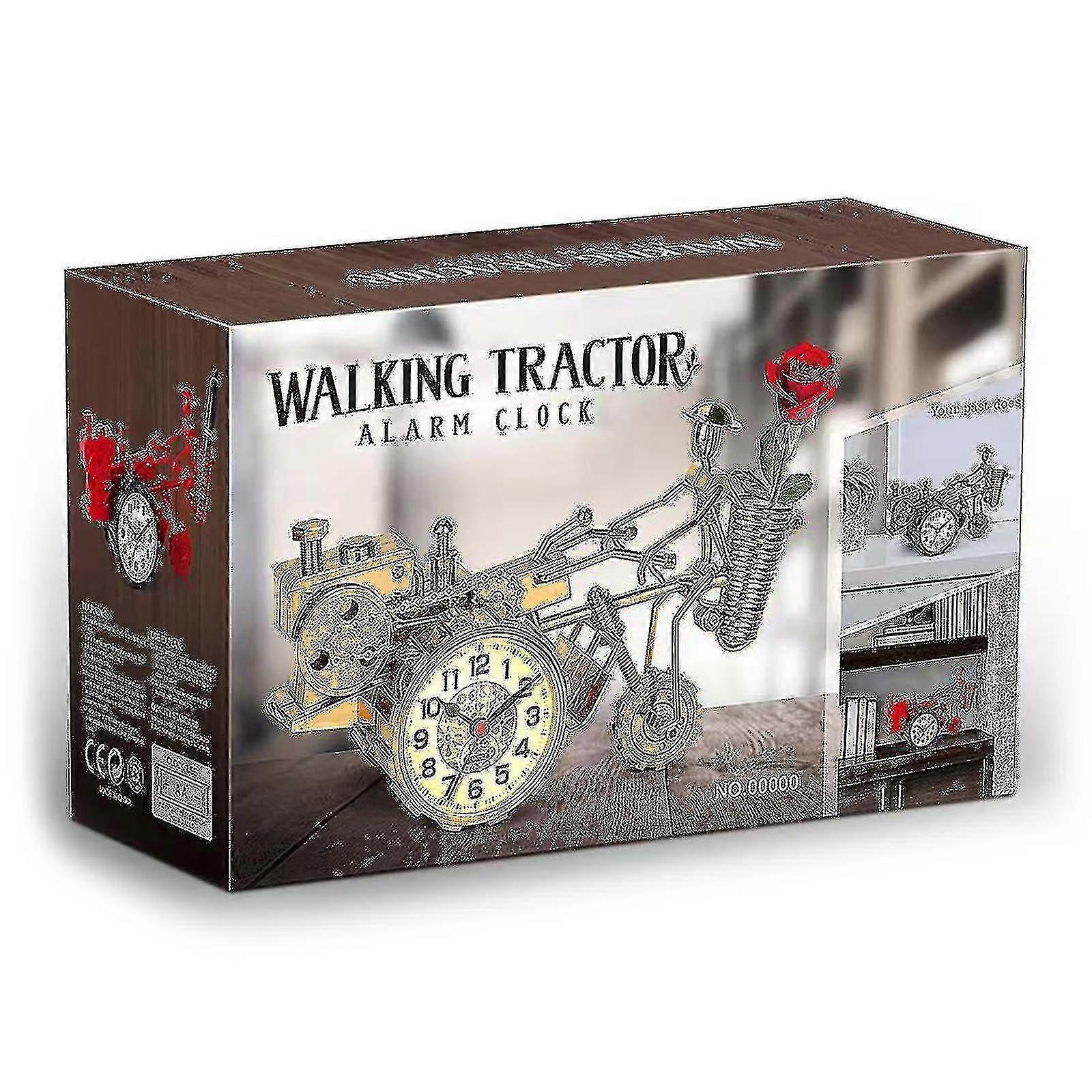 Tractor Model Alarm Clock Old-fashioned Digital Clock For Home Office ...