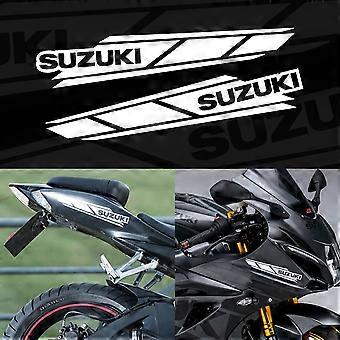 For Suzuki Motorcycle Stickers Tank Decals Logo Vinyl Gold ...