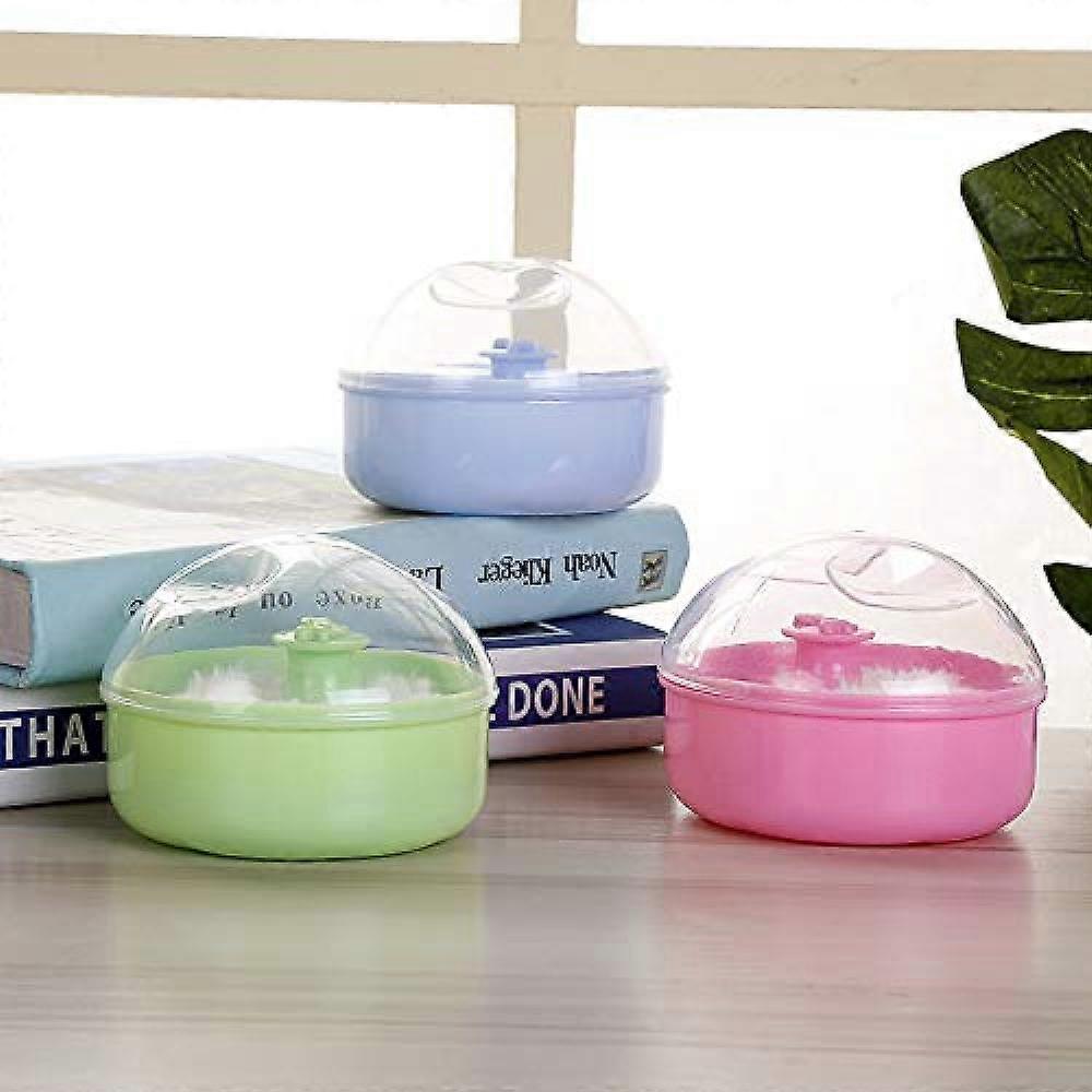 Baby Powder Puff with Storage Box | Fruugo UK