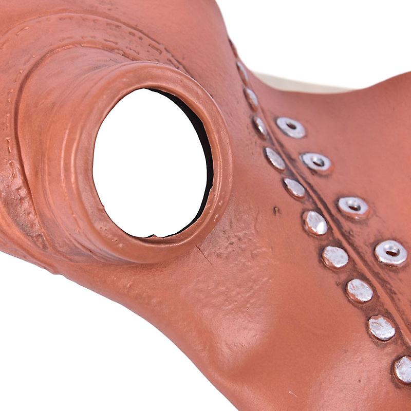Mask Halloween Costume Bird Long Nose Beak Pu Leather Steampunk | Fruugo UK