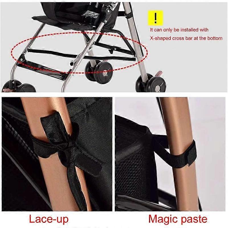 Baby Stroller Basket, Baby Pram Universal Bottom Basket Sundries ...