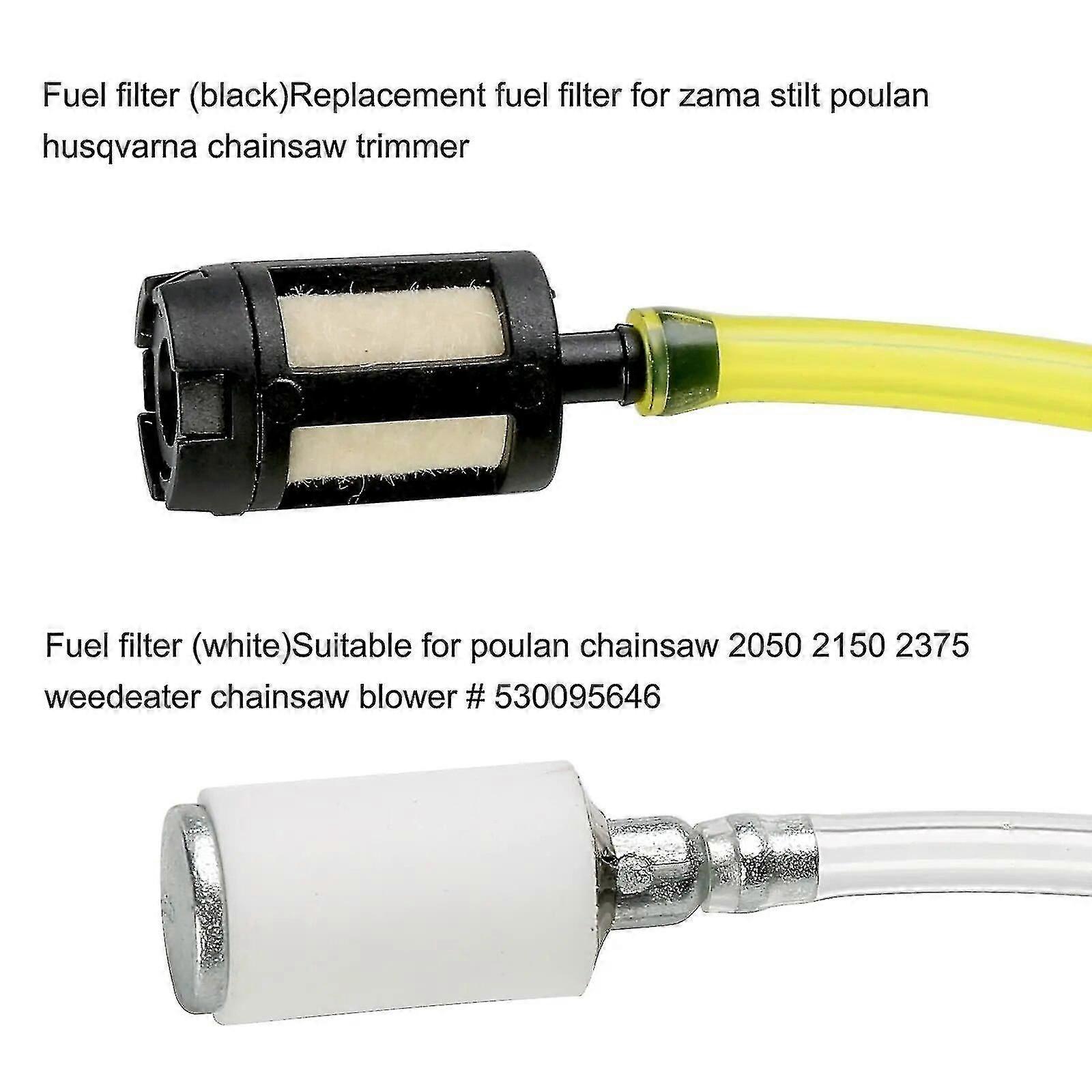 Universal Fuel Line Hose Tube Primer Bulb Spare Parts Chainsaw Blowers ...