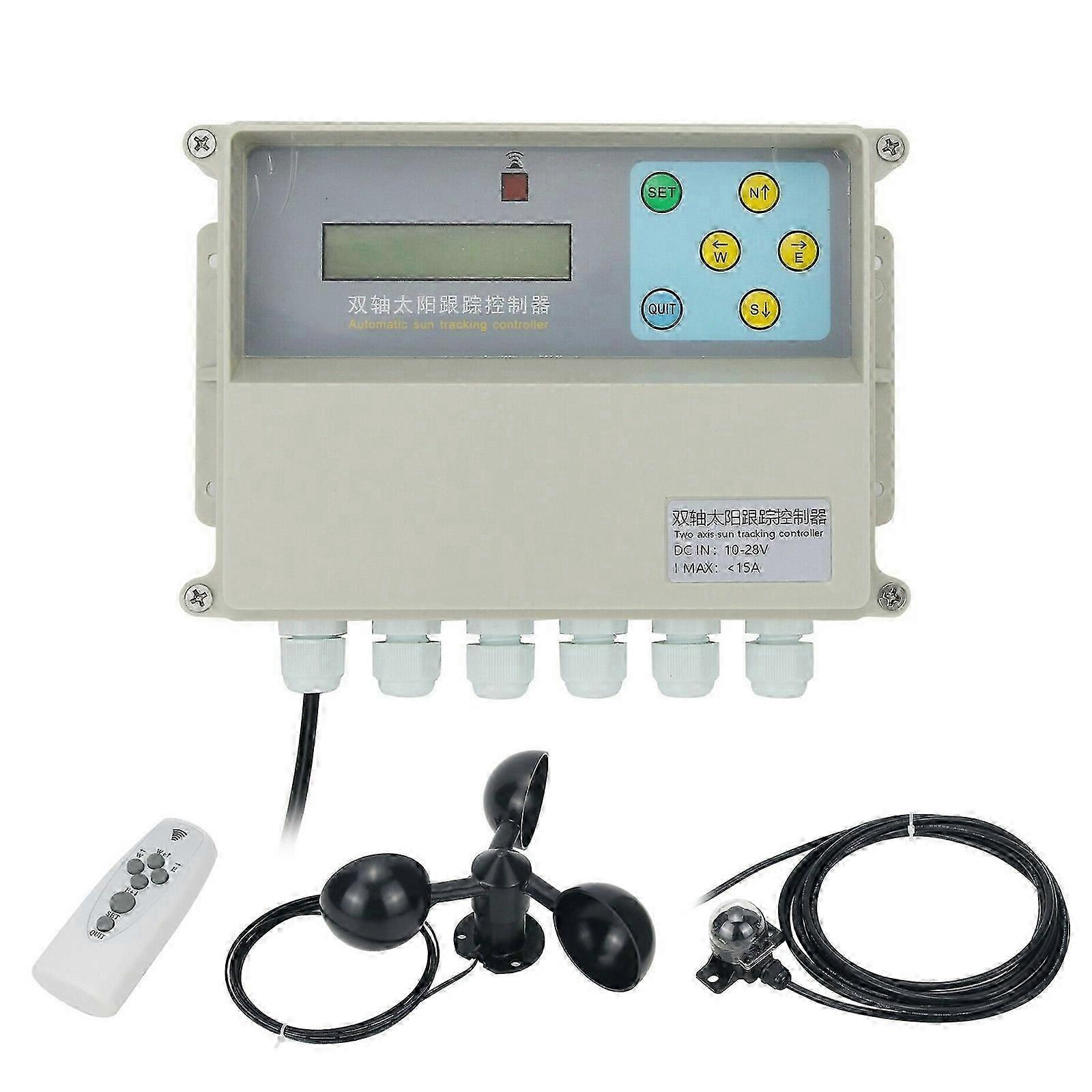 Dual Axis Solar Tracker Controller Automatic Solar Tracking Remote ...