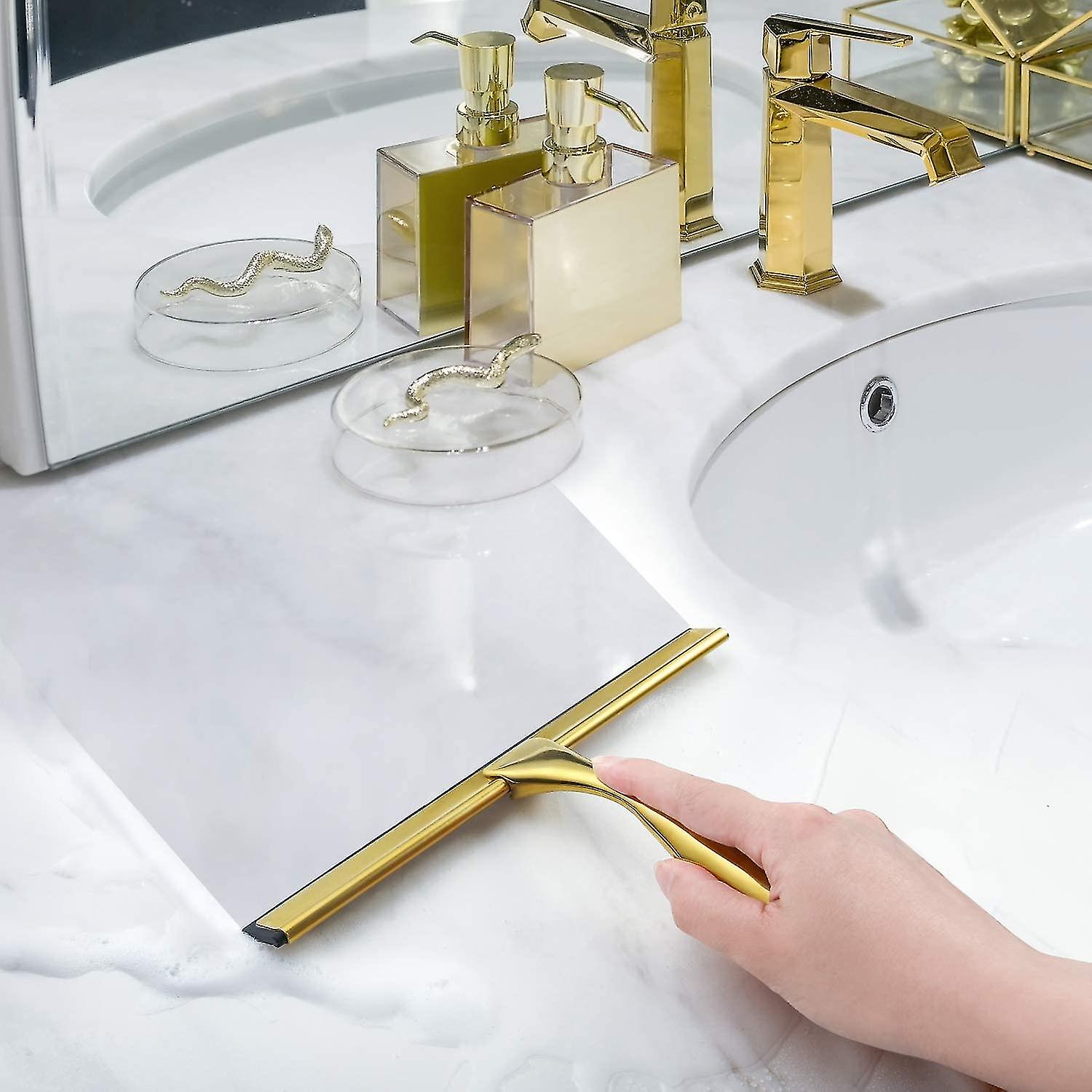 Multifunctional Shower Scraper For Shower Doors, Bathrooms, Windows And ...