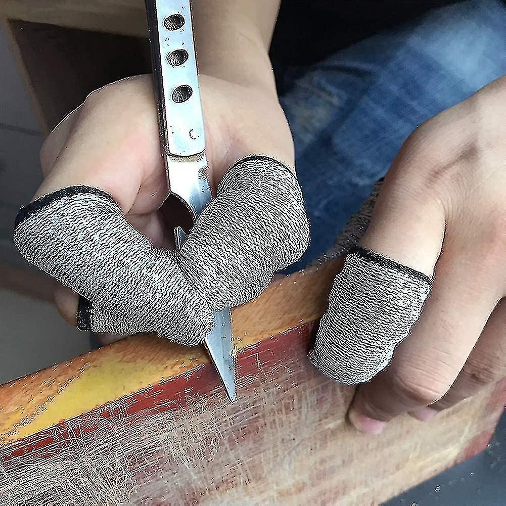 12 Pcs Finger Cots Cut Resistant Protector, Finger Covers For Cuts ...