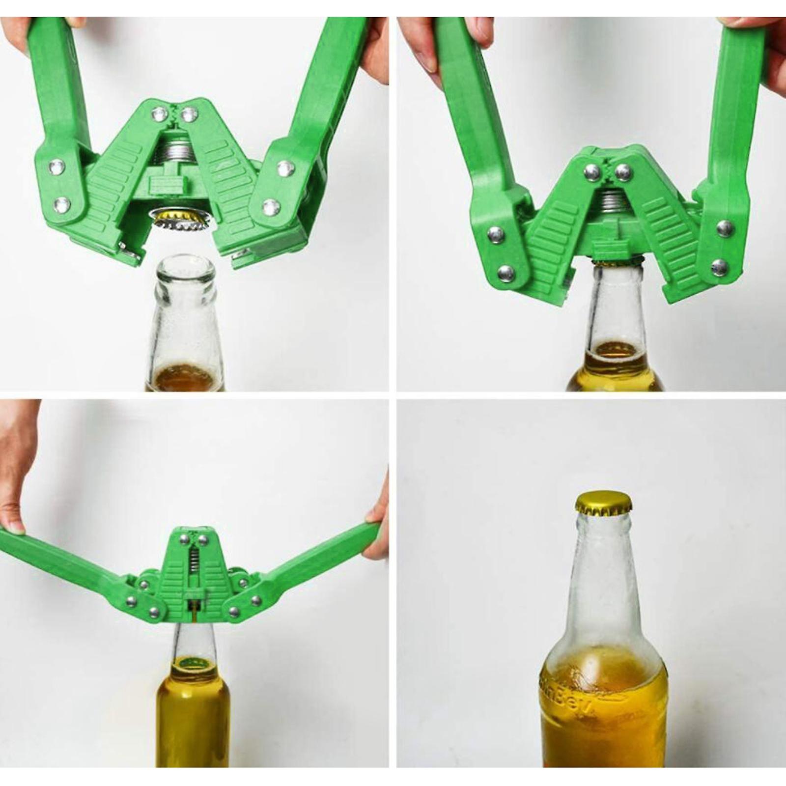 Hand Manual Bottle Capper Twin Lever Champagne Beer Bottle Crown Cap ...