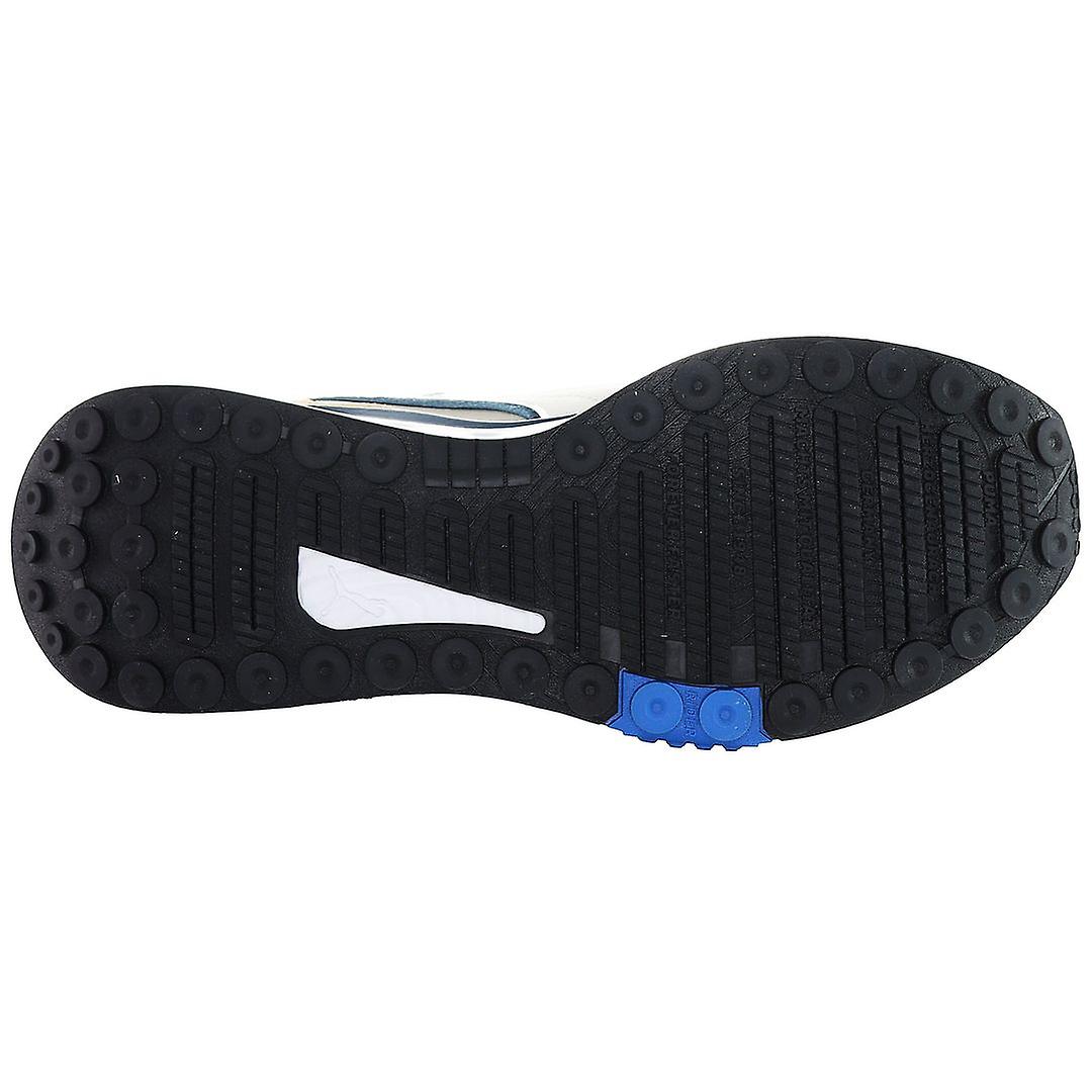 Puma Wild Rider Displaced Lace-Up Beige Satin Mens Trainers 384622_01 ...