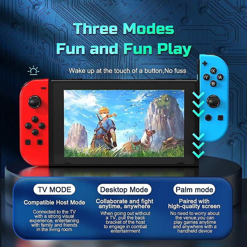 Joy Pad Switch Controllers For Nintendo Switch/oled Console Rgb Gamepad ...