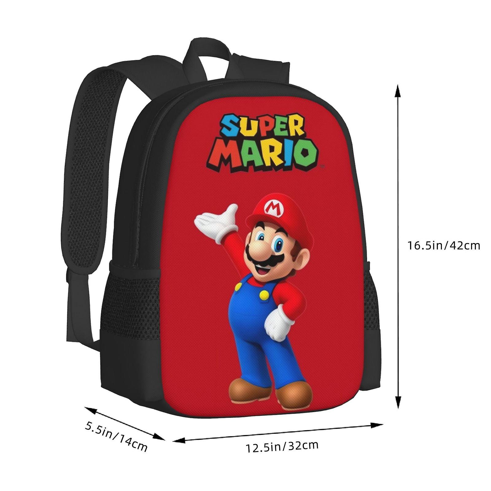 Super Mario Backpack,Laptop Backpack Lightweight Casual DaypackMulti ...