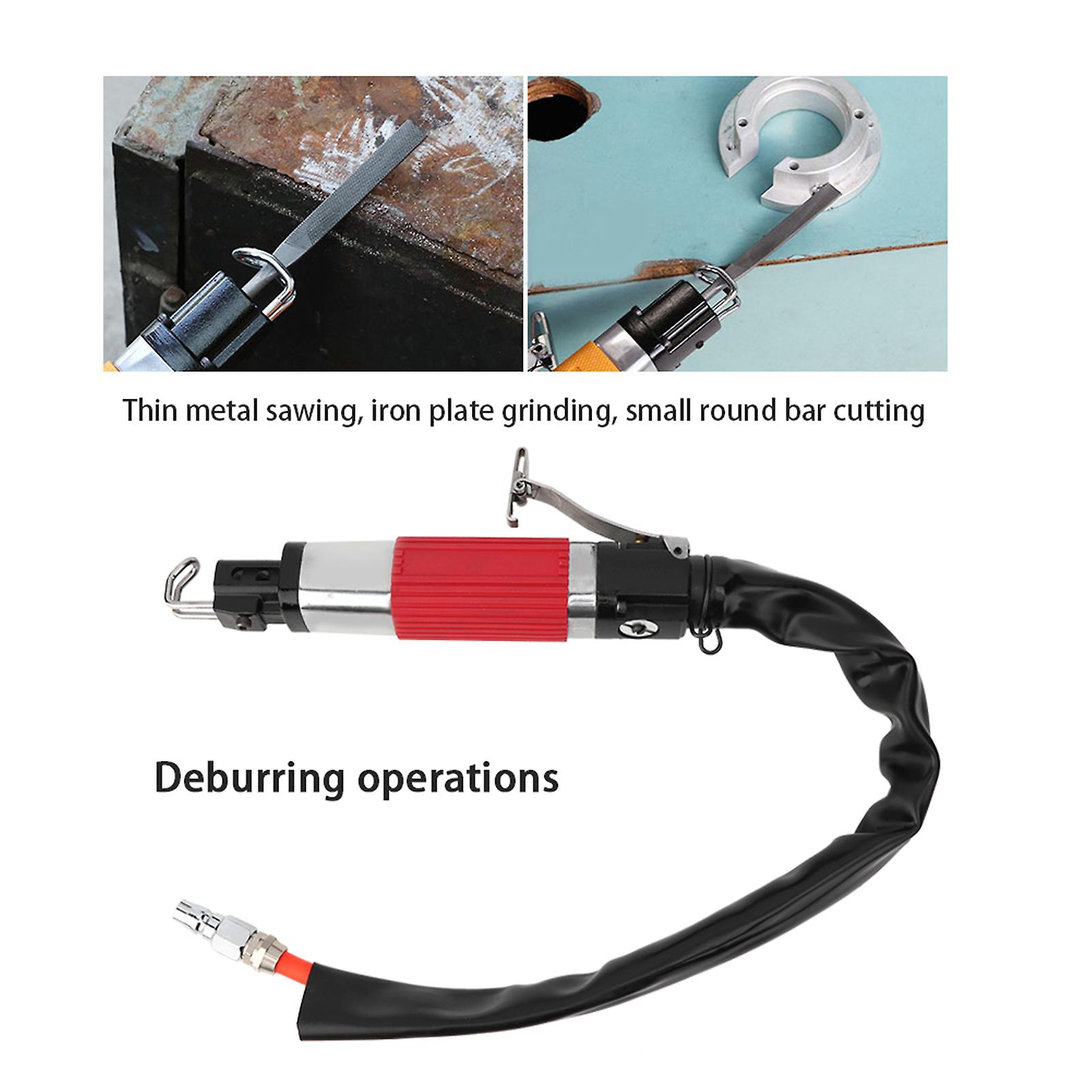 Pneumatic File Air Saw Silent Hose Set Molds Grinding Metal Sawing Bar ...