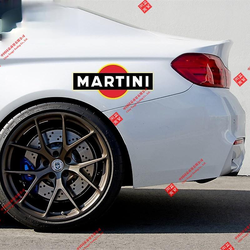 Creative Martini Sunscreen Signs Car Sticker Auto Motocross Racing Off ...