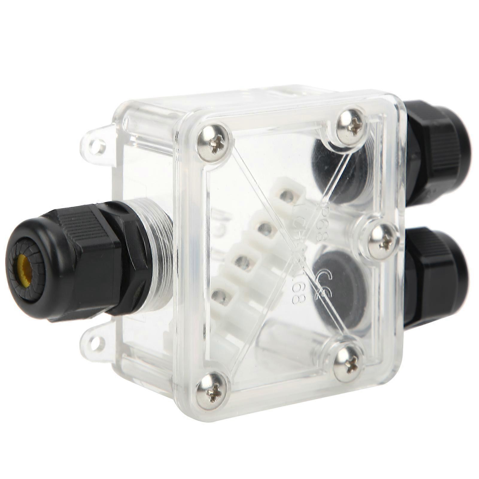 Junction Box 3 Way IP68 Waterproof Terminal Distribution Cable ...