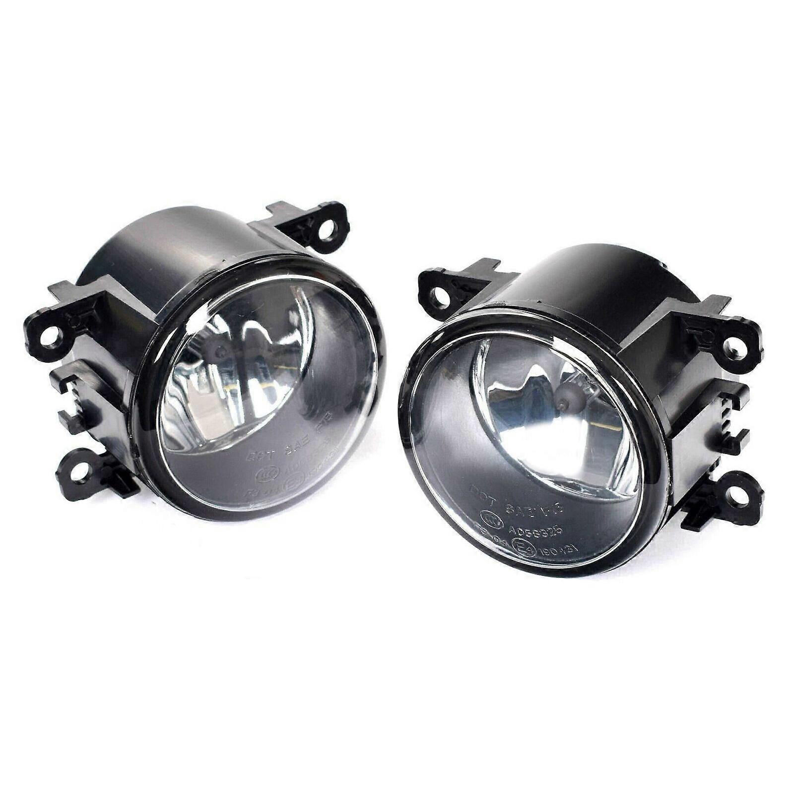 Front Bumper Fog Lights Fog Lamp Cover with Bulb H11 Switch Wire Bezel ...