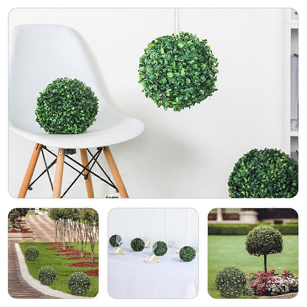 Topiary Ball Support Cage Plastic Plant Frame Faux Grass Ball Frame ...