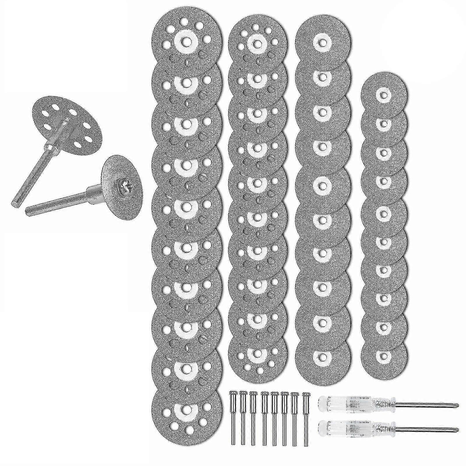 50x Diamond Cut Wheel For Dremel Rotary Tool Die Grinder Metal Cut Off ...