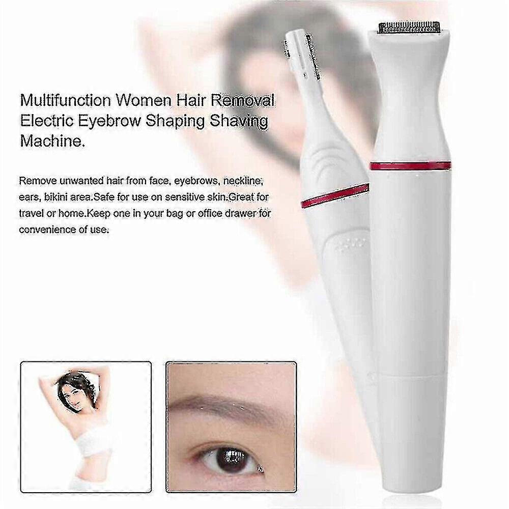 5 In 1 Electric Women Shaver Hair Arm Leg Bikini Face Remover Lady ...