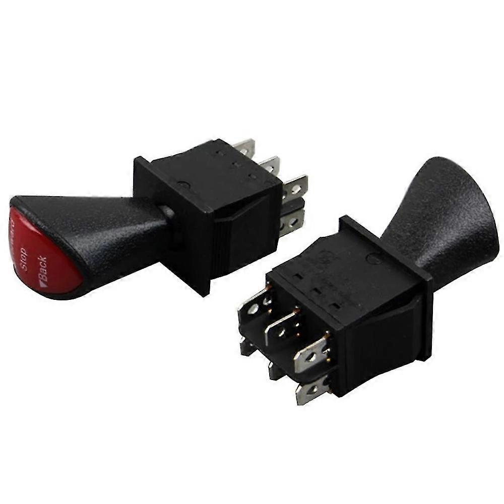 Forward-stop-back Dpdt 6pin Latching Slide Rocker Switch Kcd4-604-6p ...