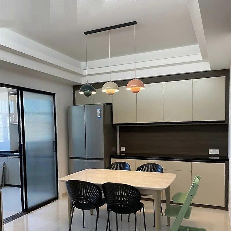 Nordic Semicircular Pendant Light Modern Color Restaurant Hanging ...
