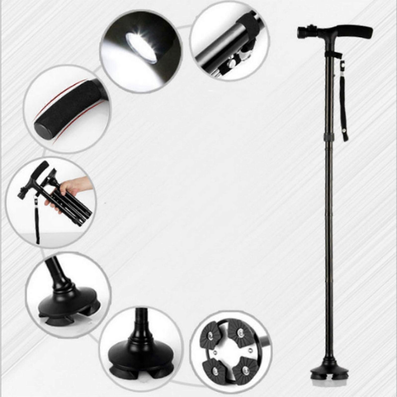 Folding Cane with Led Light Adjustable Canes and Walking Sticks for ...