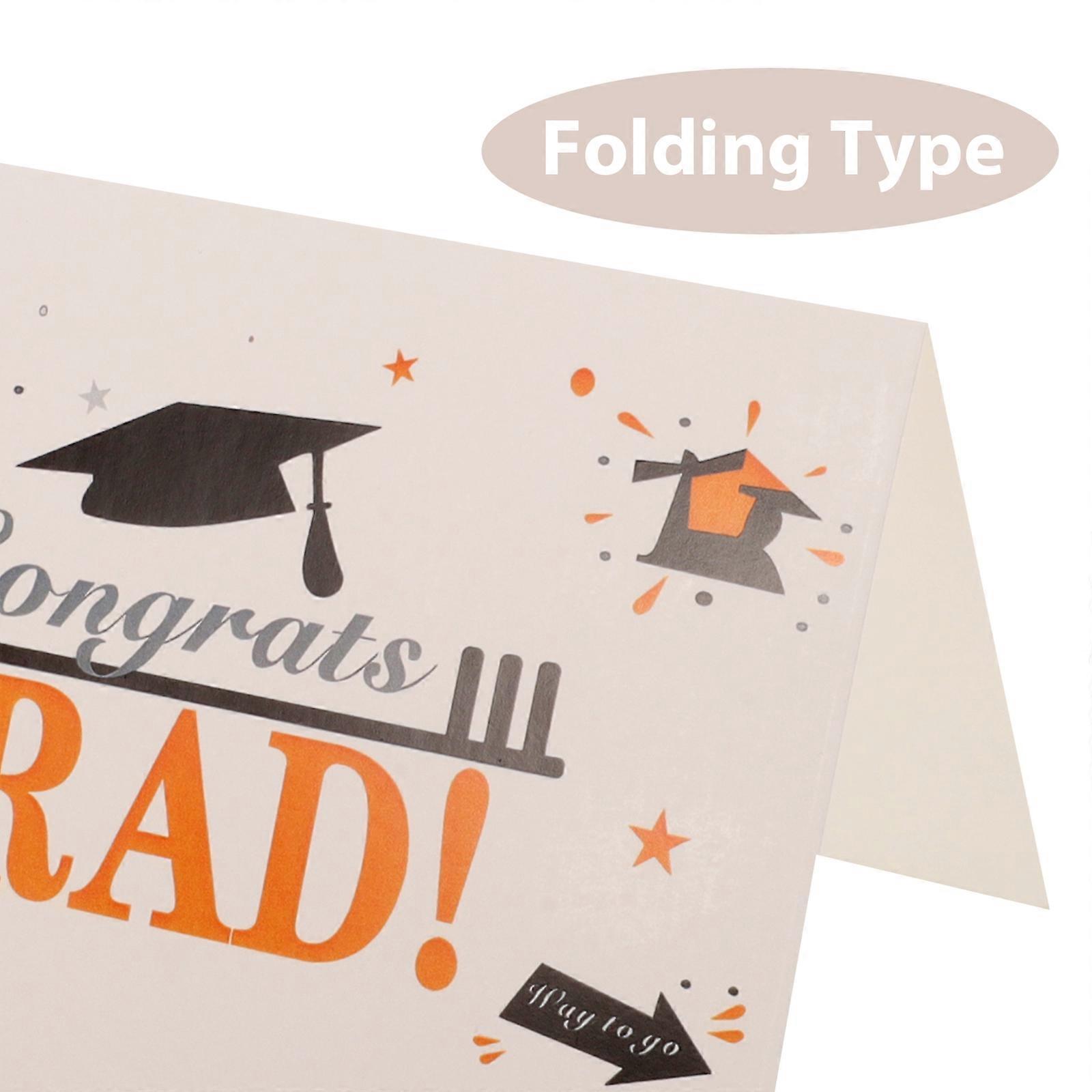 6 Sets Graduation Cards Greeting Cards With Envelopes Graduation 2024 ...