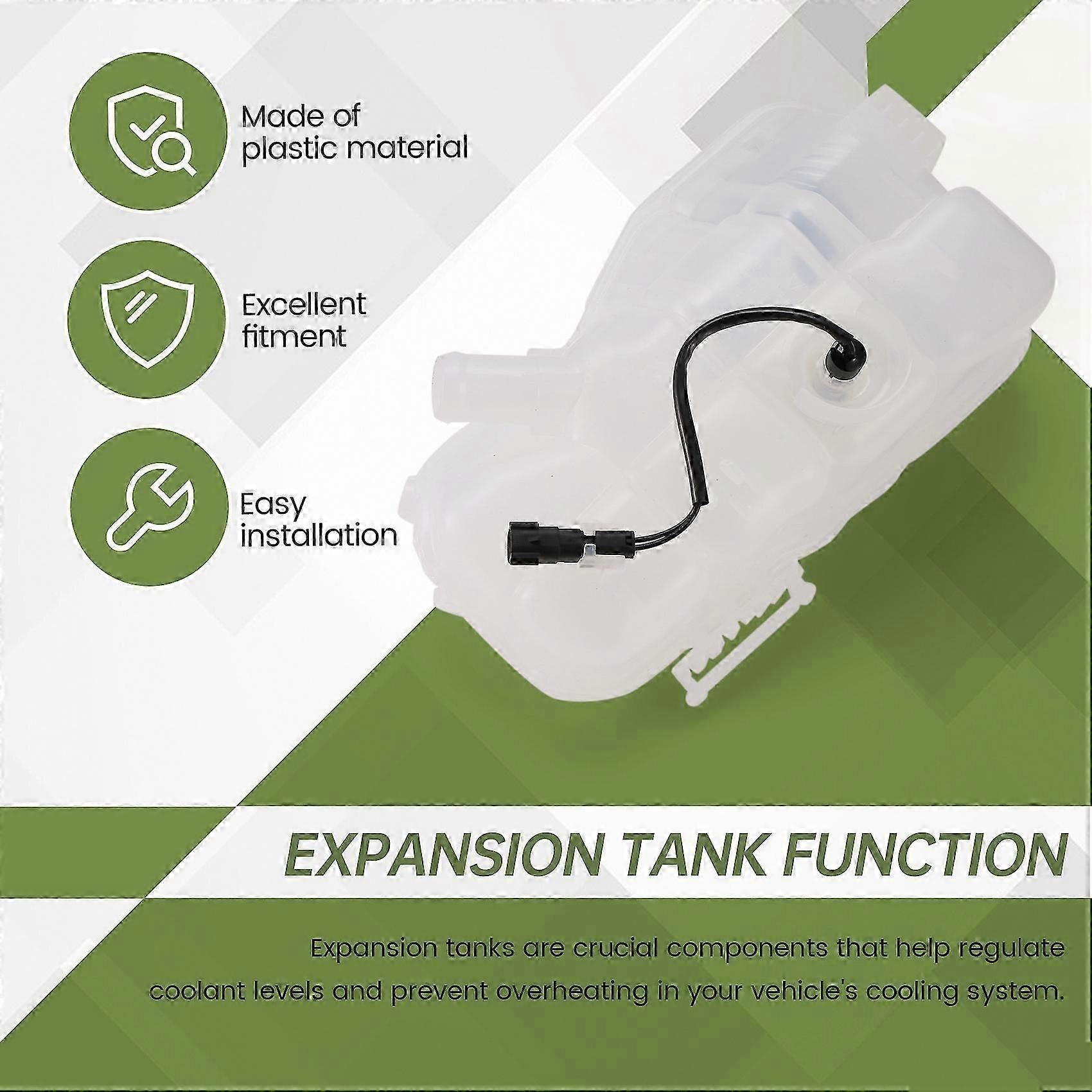 Car Coolant Water Radiator Bottle Cooling Tank Reservoir for V40 1.6T ...