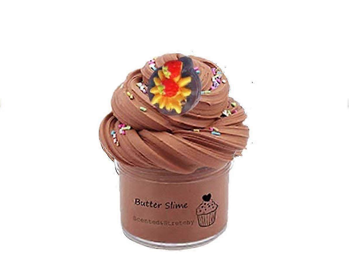 Fluffy Slime Cotton Candy Mud Floam Cloud Putty Stress Relief Kids Toy ...