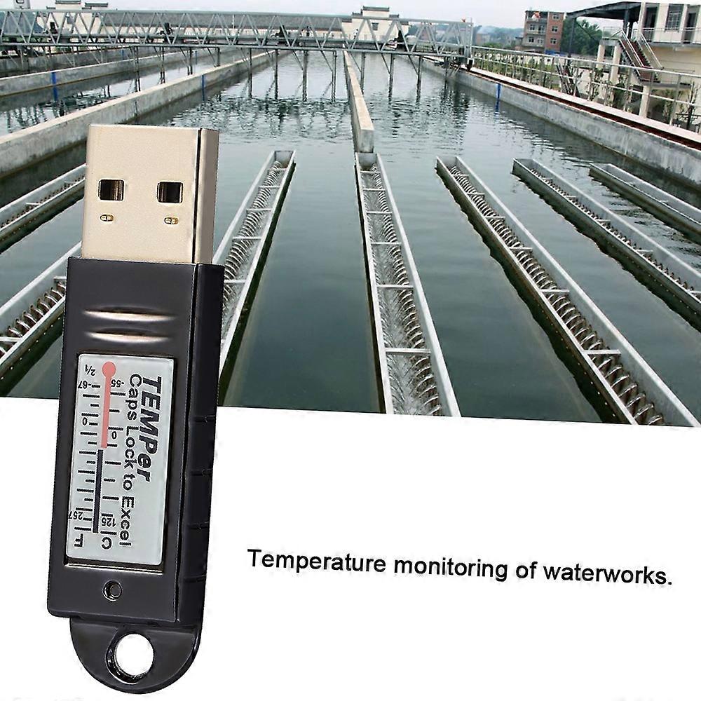 PCsensor USB Thermometer Temperature Sensor Data Logger Recorder for PC Laptop Silver | Fruugo UK