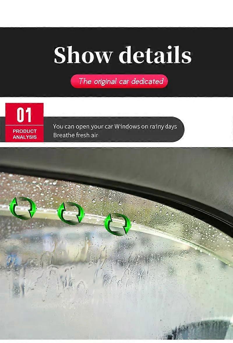 Applies to For NISSAN Note E12 2012-2020 Window Visor Wind Deflectors ...