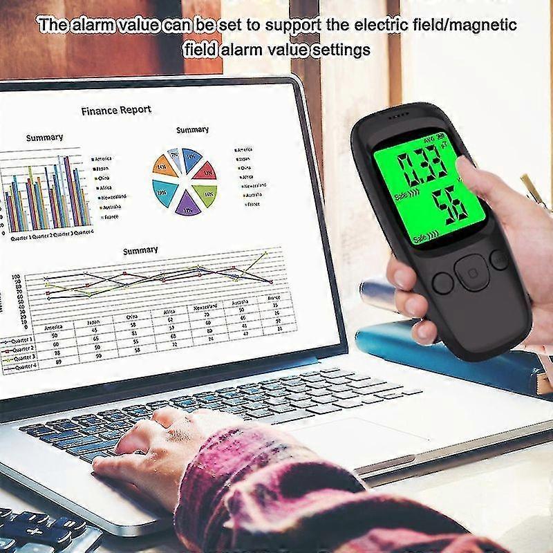 Handheld Portable Lcd Display Electromagnetic Radiation Detector ...