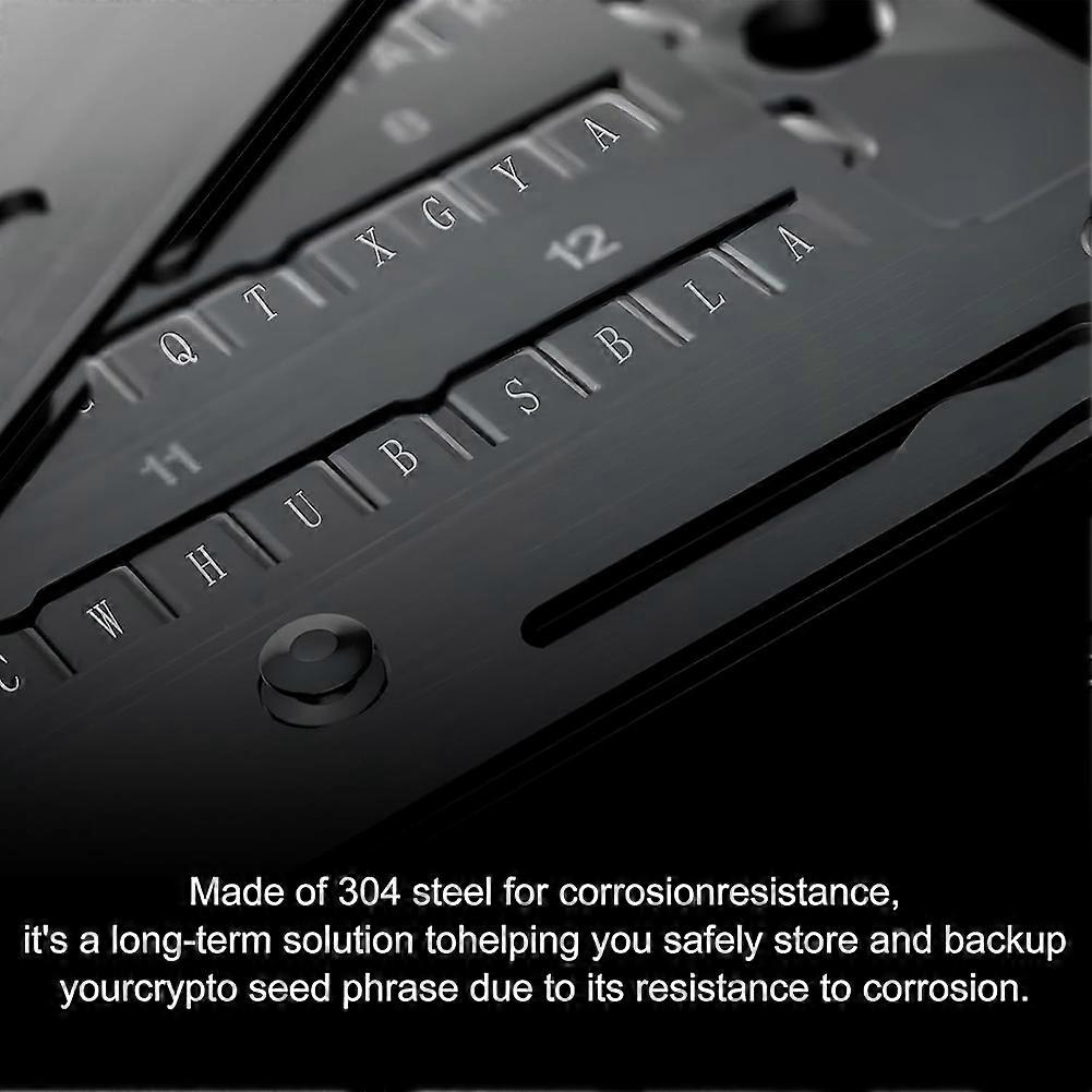 Crypto Seed Phrase Storage,Secure Bitcoin Wallet, Private Key Recovery ...