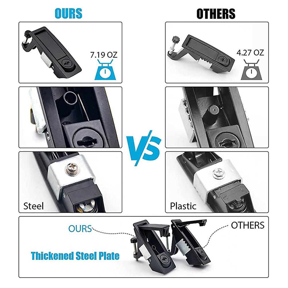 10pcs Compression Latch Lever Latch Lock For Marine Car Rv Door Hand ...