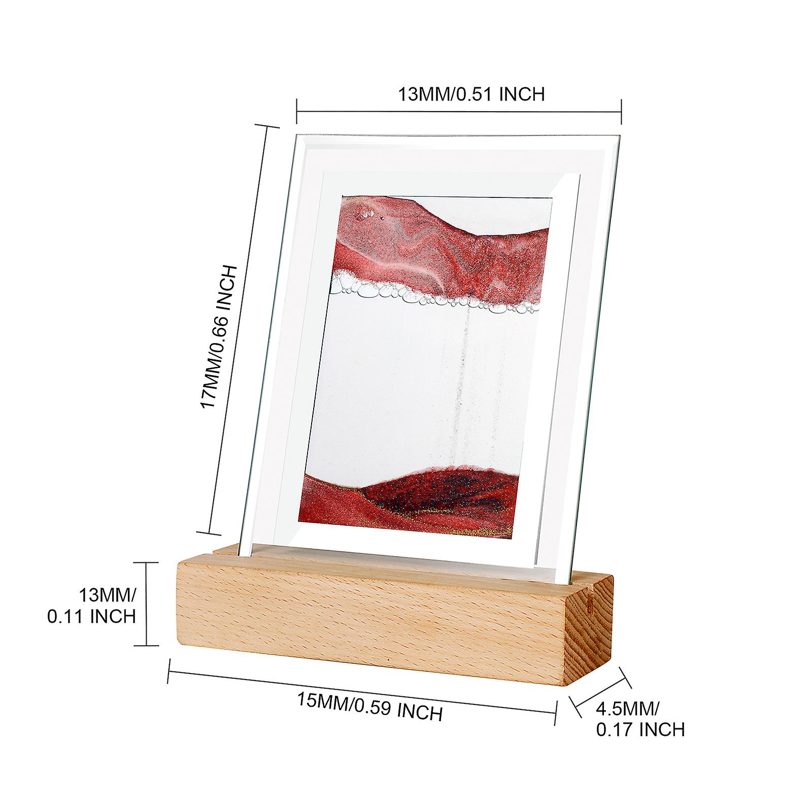 Creative Moving-Sand Frame Art Sand Painting Glass 3d Sandscape in ...