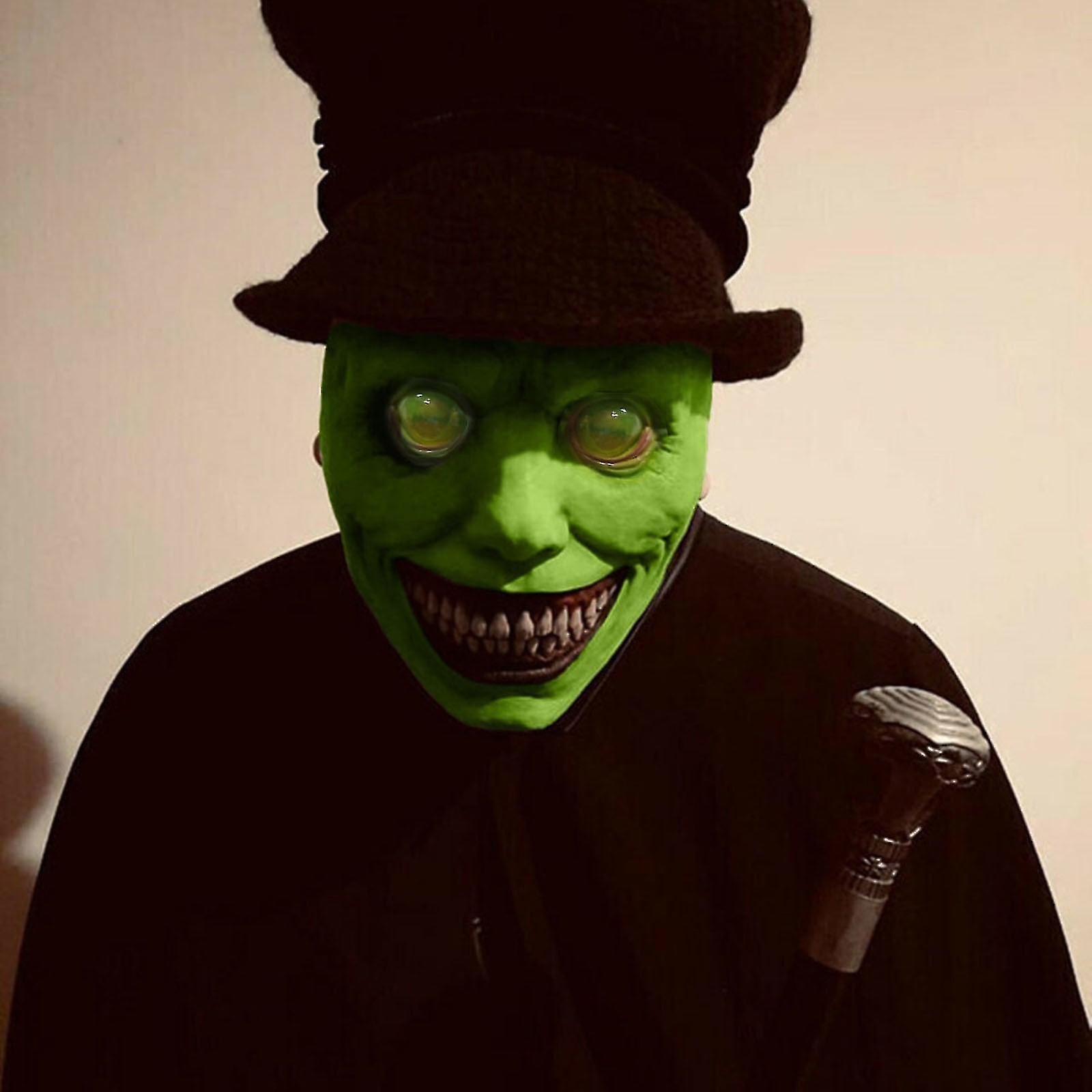 Horror Mask Creepy Face Masks Smiling Demons Props Masquerade Mask ...