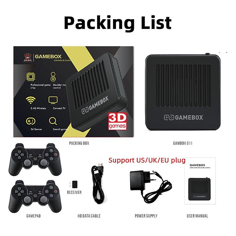 Retro Video Game Console G11 Android9.0 Emuelec4.5 Dual System Tv Box ...