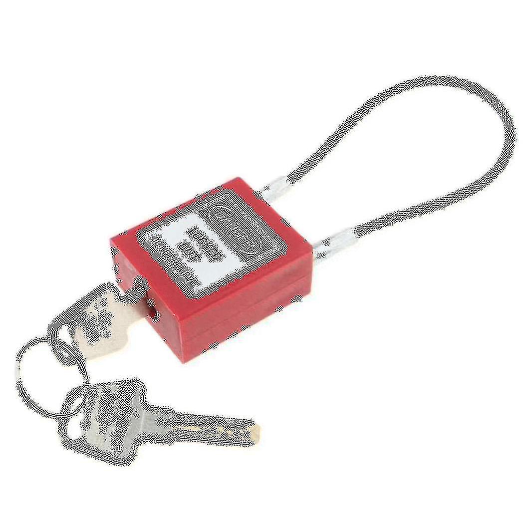 2x Engineering Safety Padlock Rope Long Beam Lockout Tag Out Isolation ...