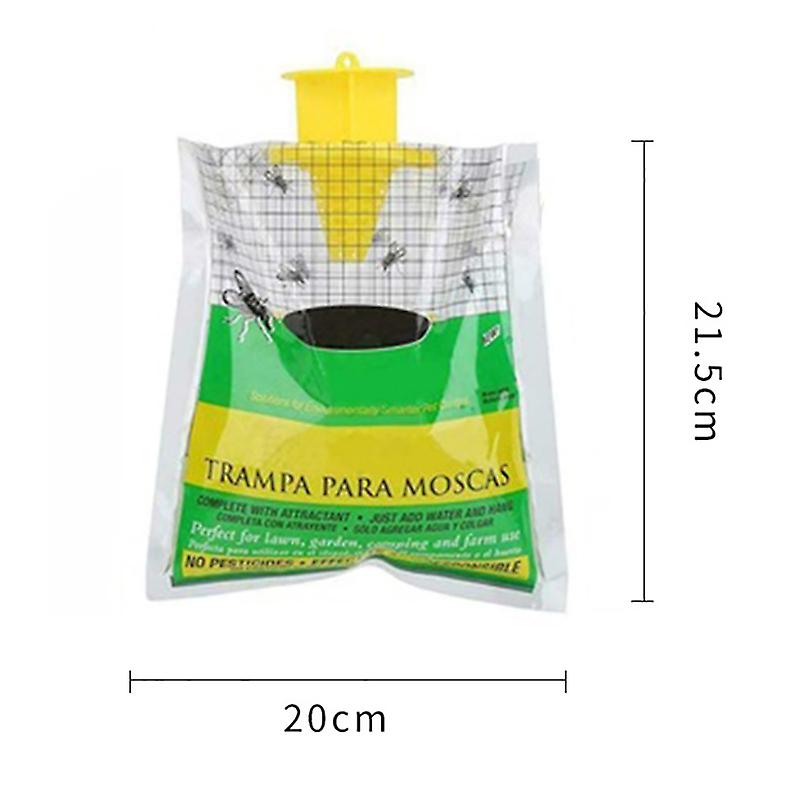Hanging Fly Trap Disposable Insect Bug Attract Fly Catcher Bag Mosquito ...