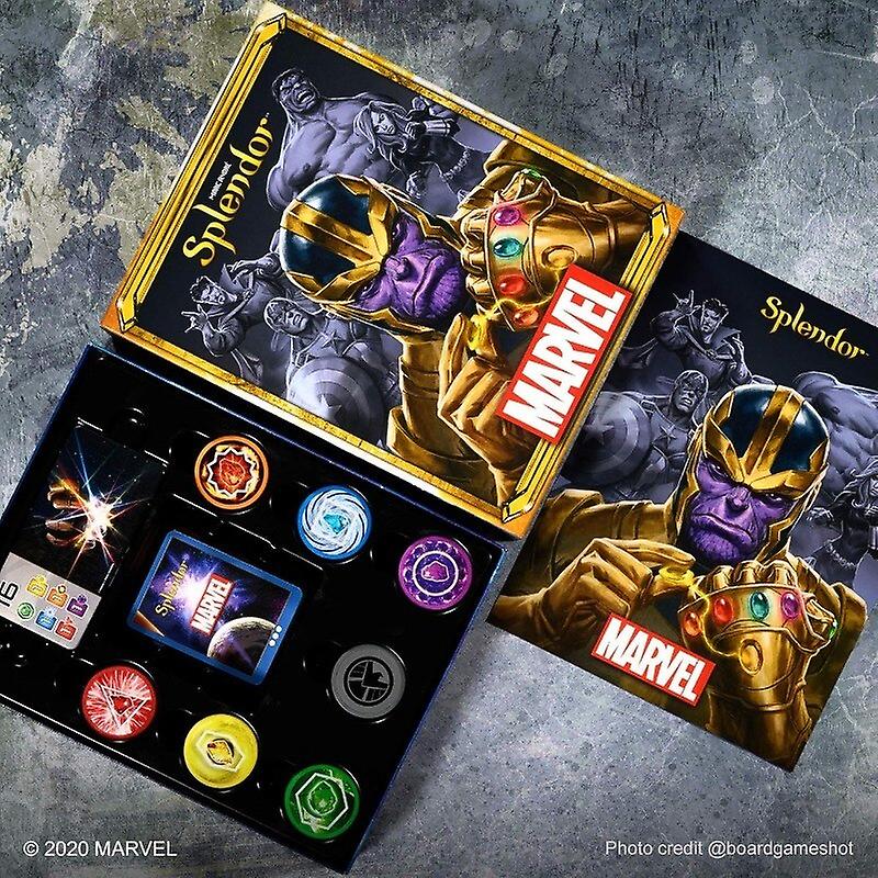 Marvel Splendor Board Game Jewel Pad Battle Party Friends Party Role ...