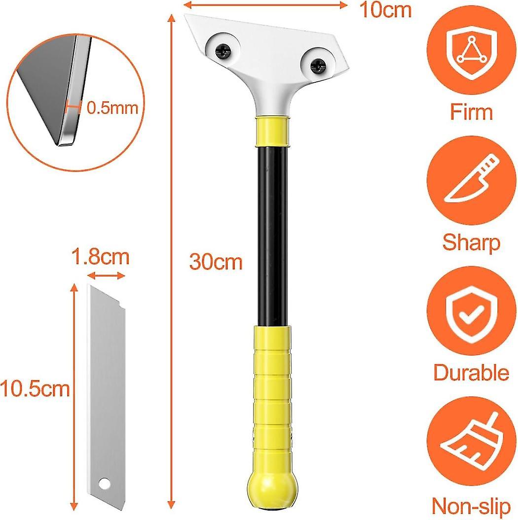 Window Scraper, Paint Scraper With 20 Blades, Plate Scraper With Knock ...