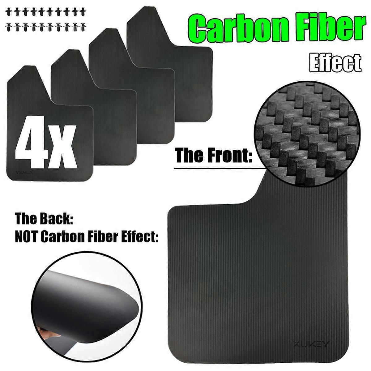 4Pcs Mud Flaps Mudflaps Splash Guards Fender Flares Front Rear For Ford ...