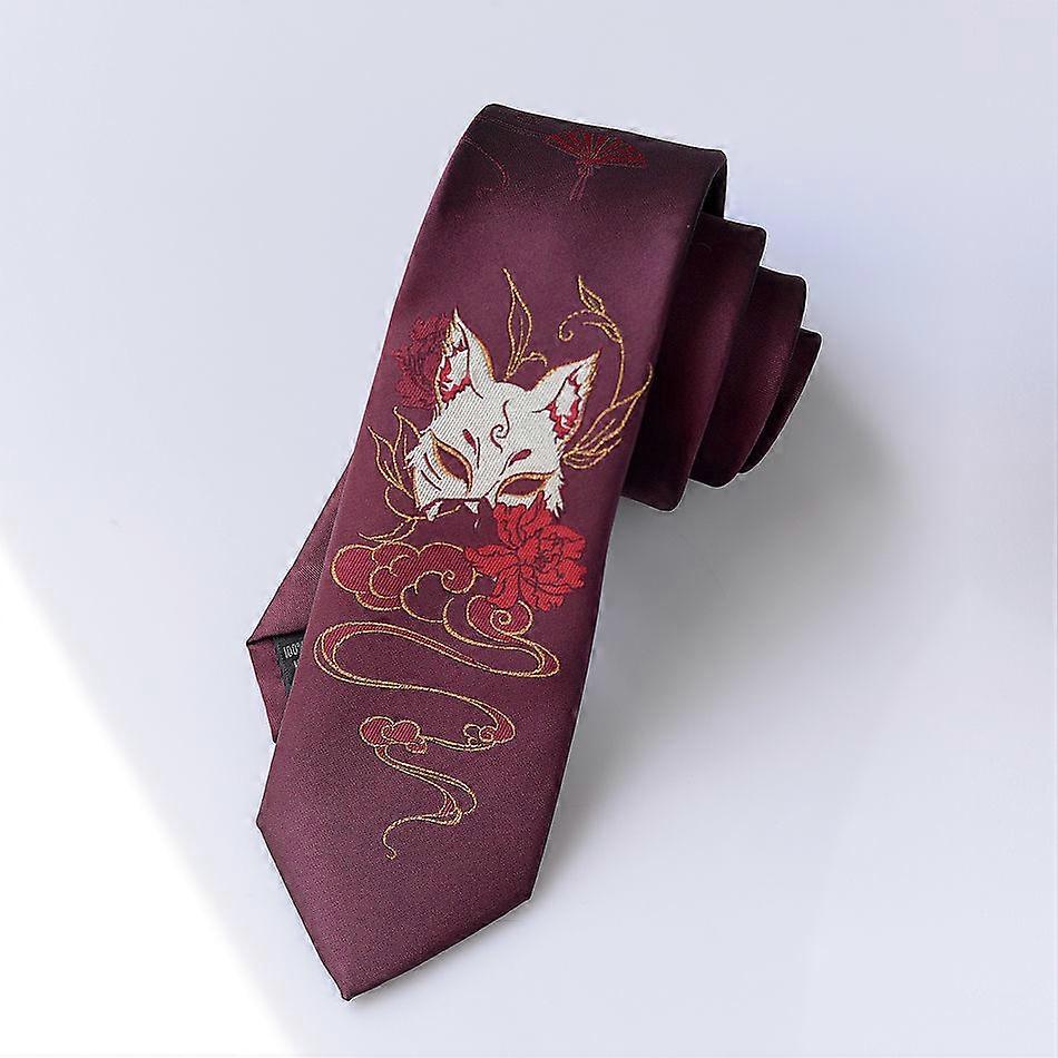 Anime Fox Necktie Cosplay Jk Clothing Kawaii Neck Tie Accessories Props ...