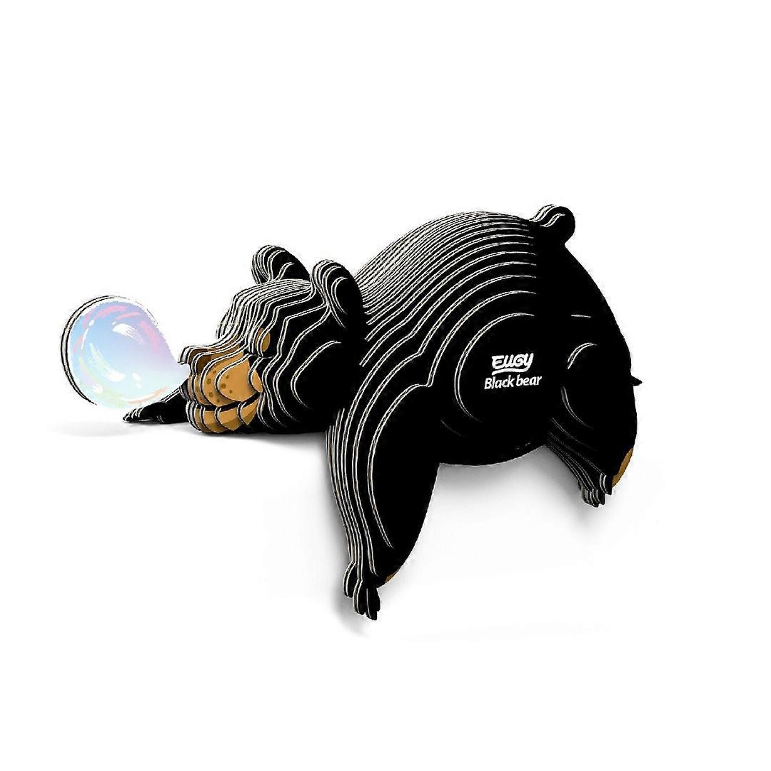 Eugy 3D Black Bear Craft Kit | Fruugo UK