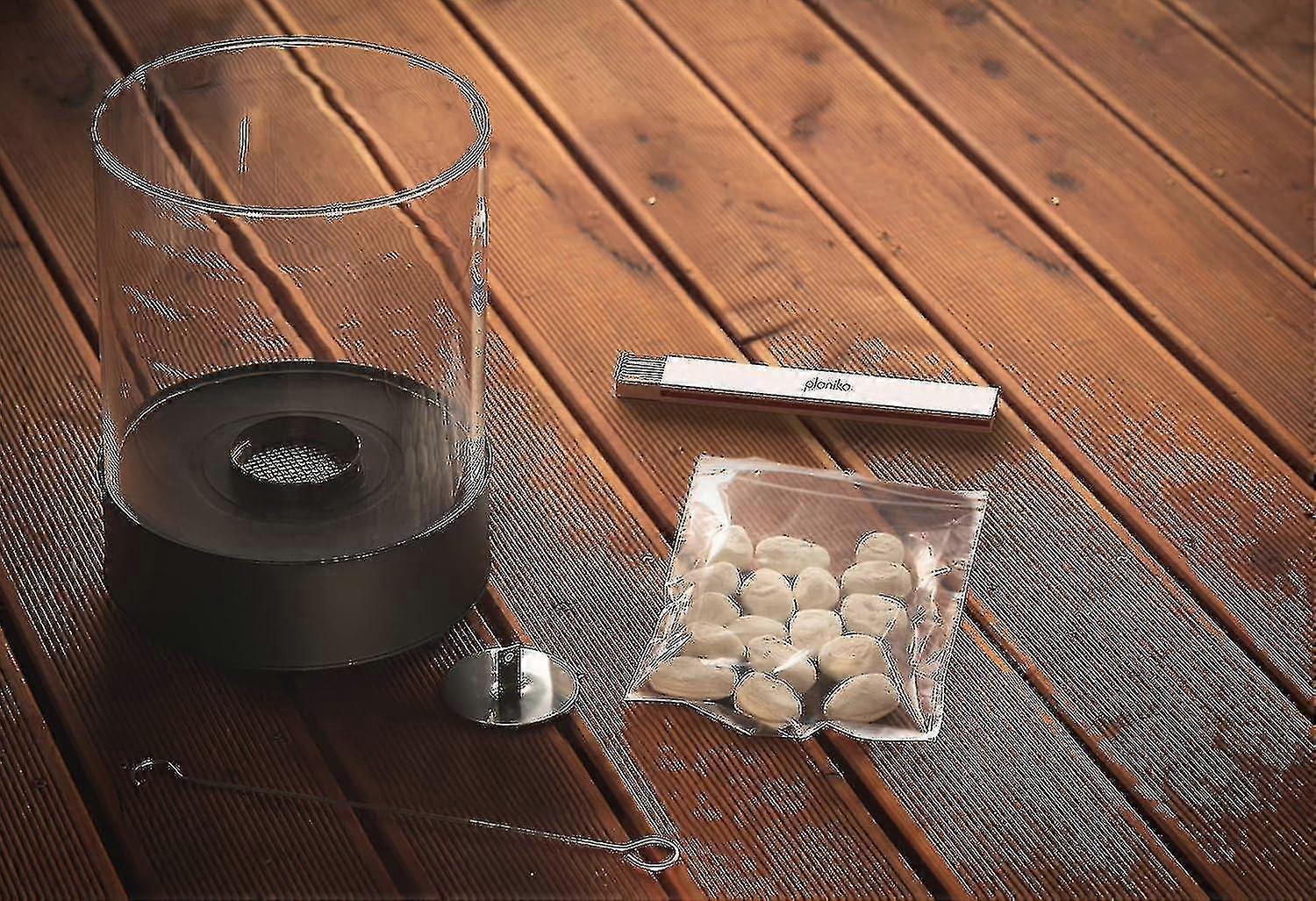 Planika Chantico Glassfire Tabletop Bioethanol Fireplace - Free ...