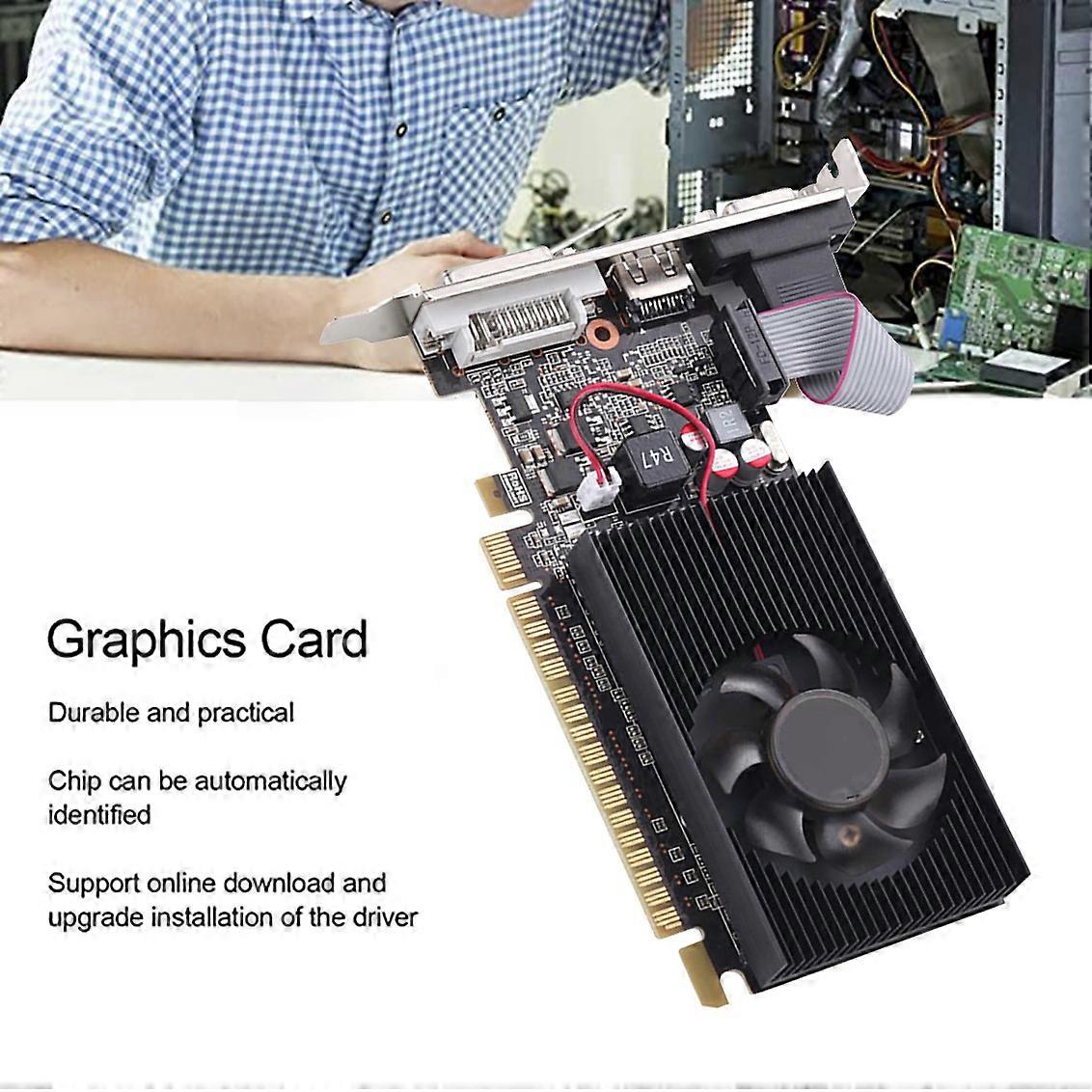 GT 610 1G Ultra-Fast Graphics Card 1GB 64Bit DDR3 810/500MHz PCI-E 1.1 ...