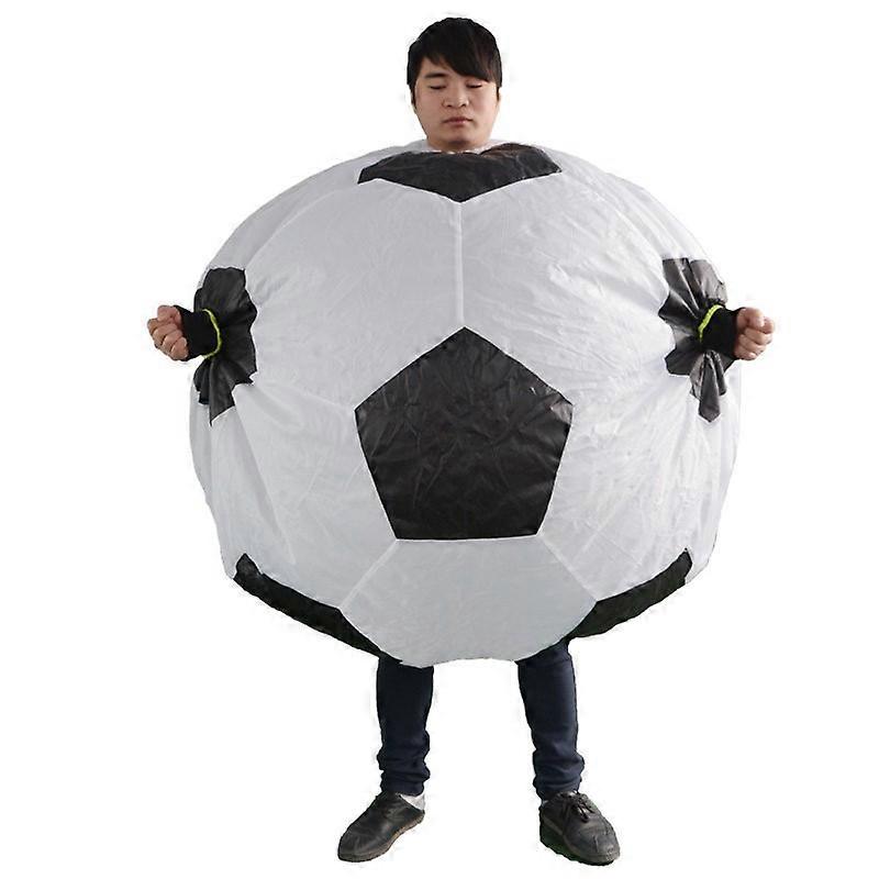 Soccer Ball Inflatable Costume Adult Football Fancy Dress Party ...